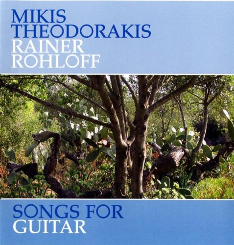 Theodorakis, Mikis - Songs for Guitar - Amazon.com Music