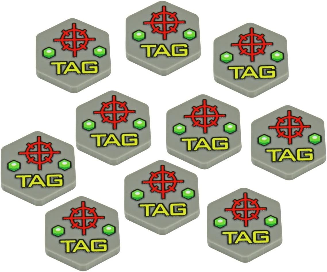 Amazon.com: LITKO Mecha Electronic Warfare Tokens | Full Color Tokens ...