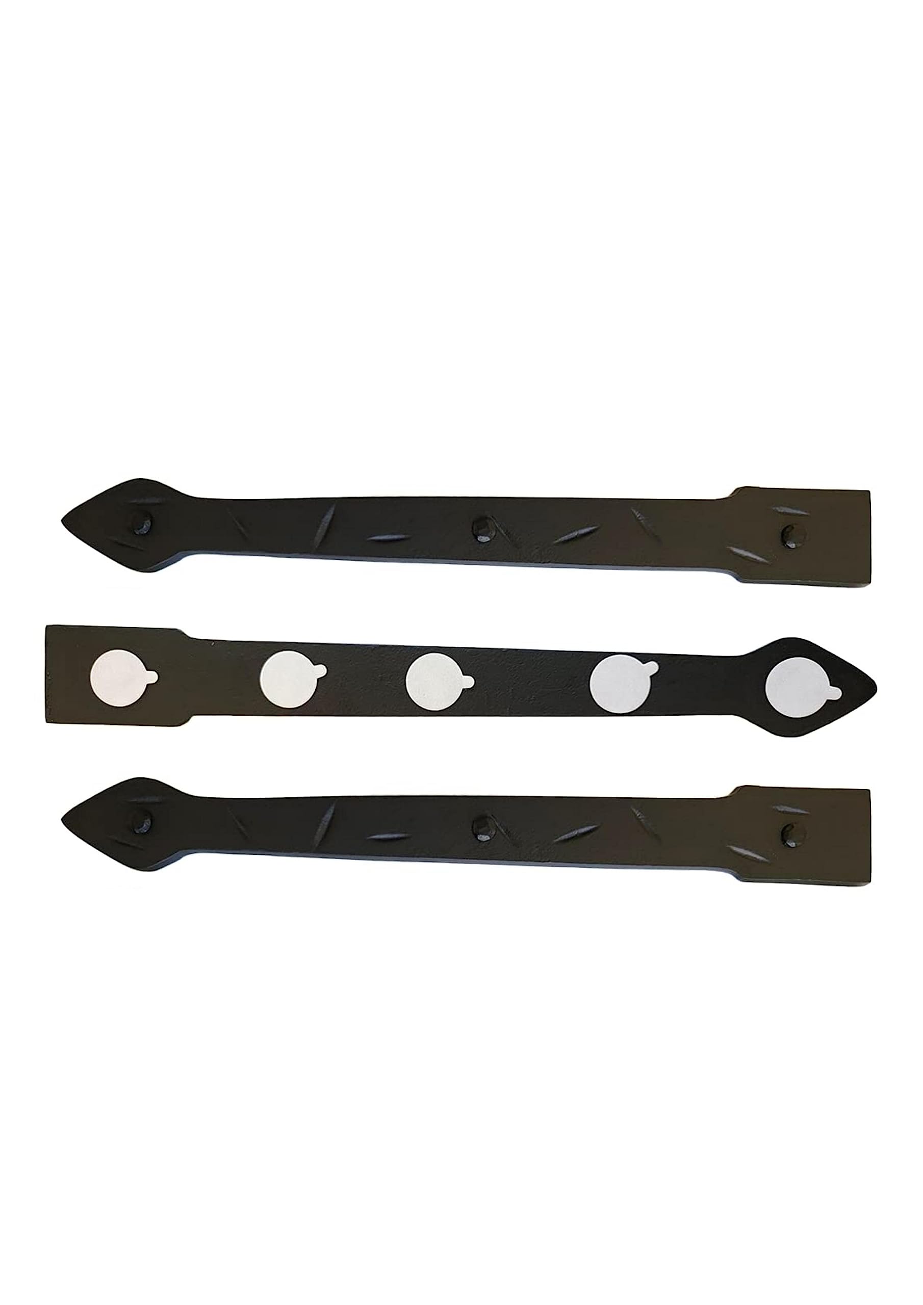 The Rustic Express - Self Adhesive Iron Straps - 18" - Pack of 3 ...