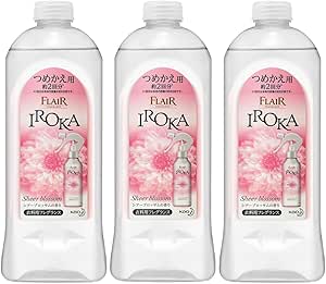 Amazon | 【まとめ買い】フレアフレグランス 衣料用ミスト IROKA(イロカ) ミスト シアーブロッサム 詰め替え用385ml×3個 | ノーブランド品 | 液体柔軟剤