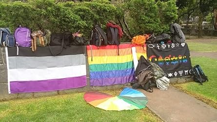 Amazon.com : Quality Standard Flags RF029 Rnbw Coexist Flag, 3 by 5 ...