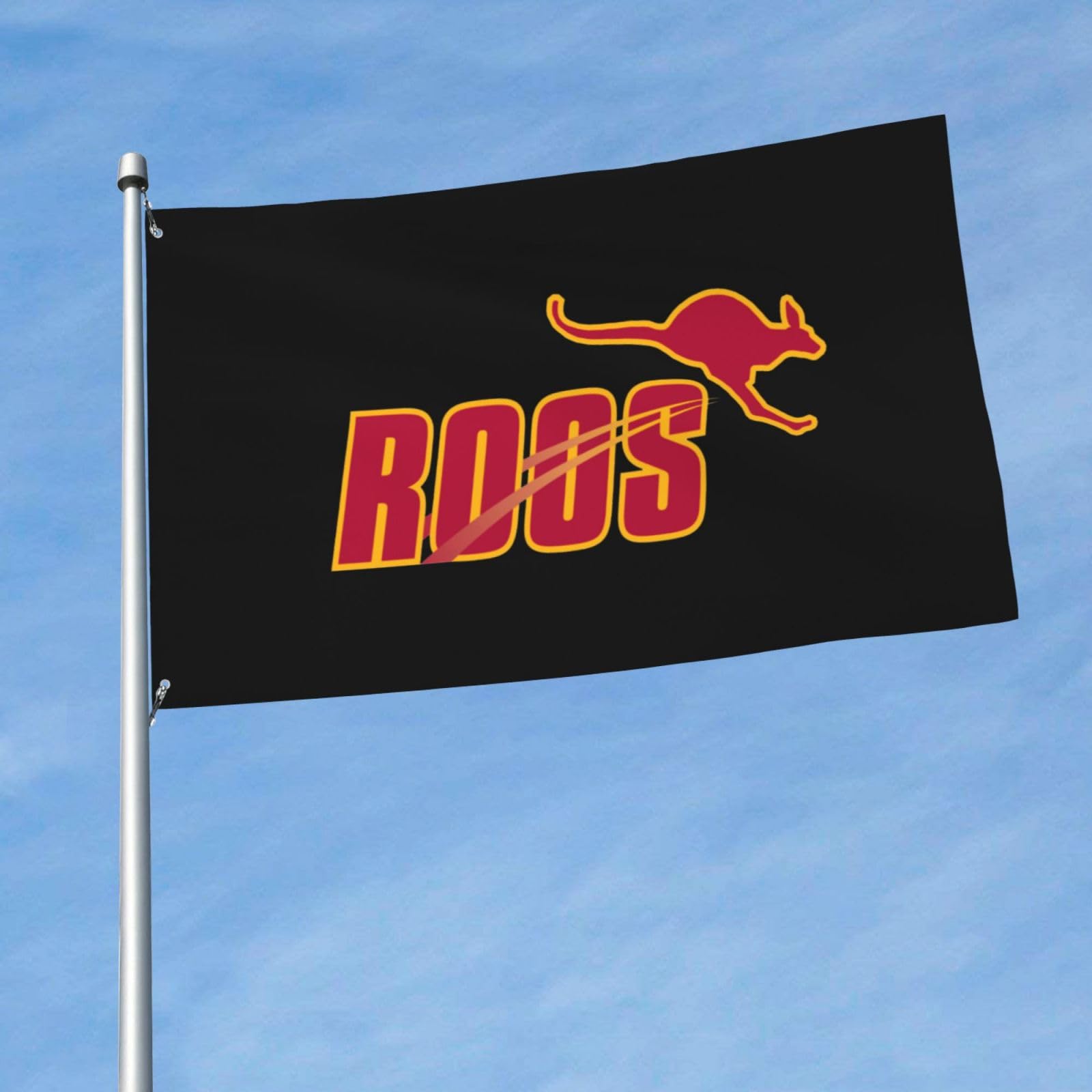 Austin College Roos Logo Austin College Roos Baseball Hat Red Gold