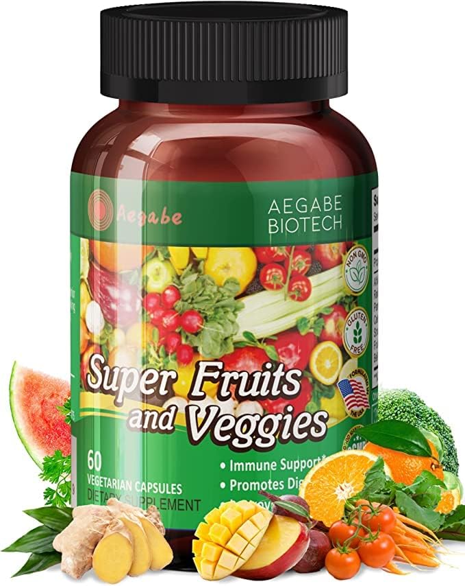 Fruit And Vegetable Capsule Supplement at Michael Brehm blog