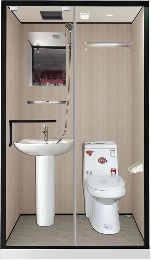Prefab Luxury Integrated Bathroom Pod All in One Modular Shower Room ...