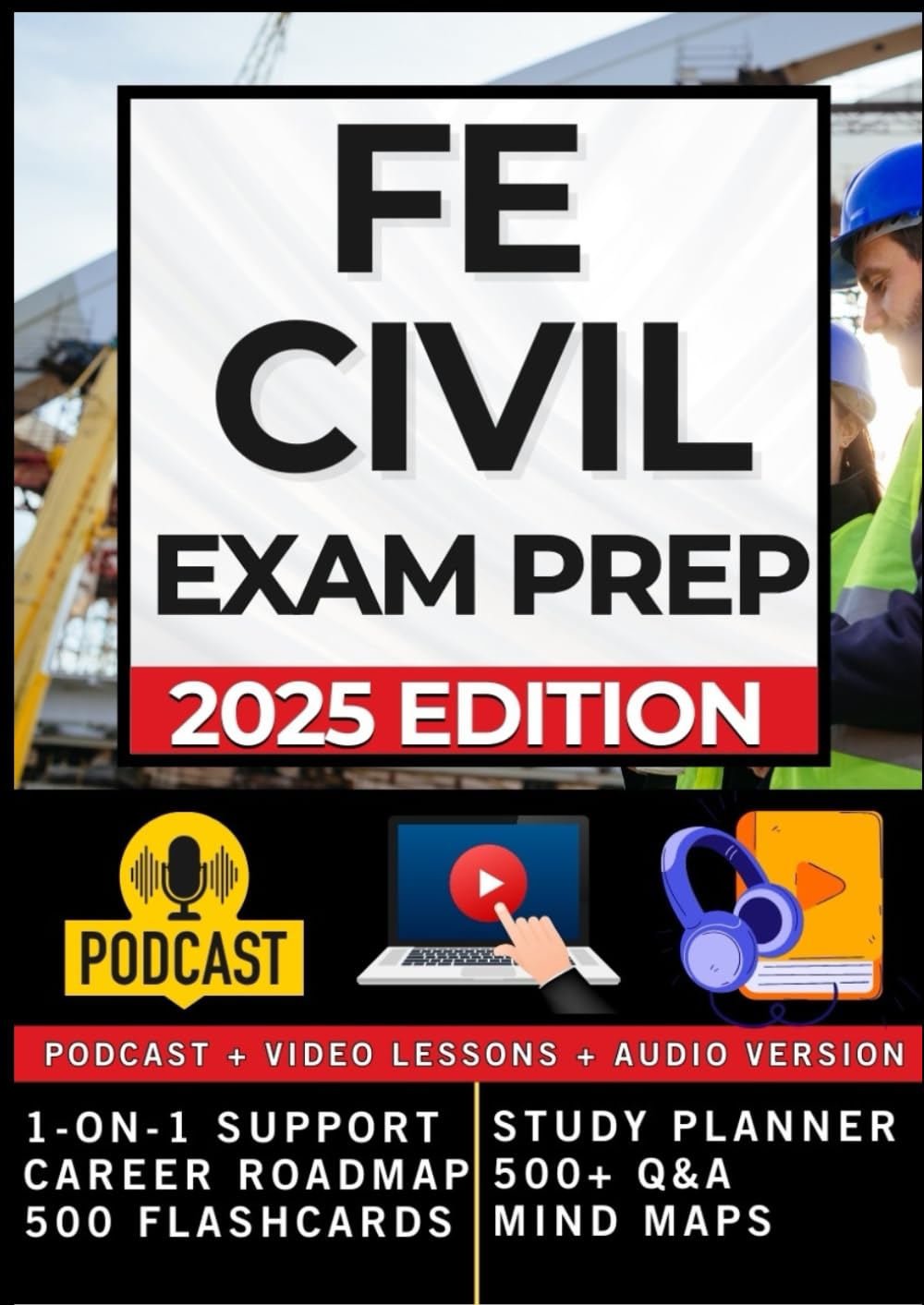 FE Civil Exam Prep: The Unfair Advantage. A Unique, Step-by-Step System ...