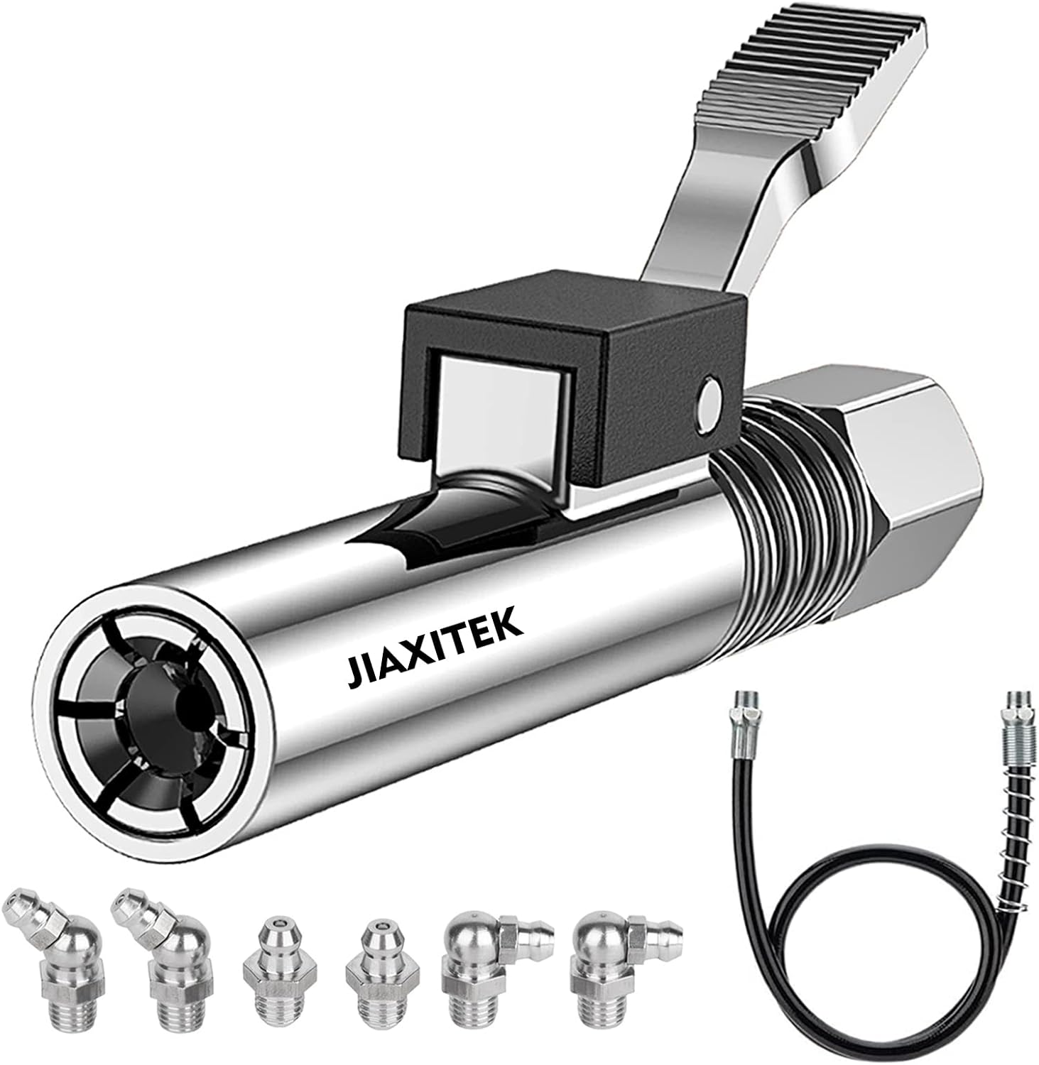 Amazon.com: Jiaxitek Grease Gun Coupler, Quick Release Grease Coupler ...