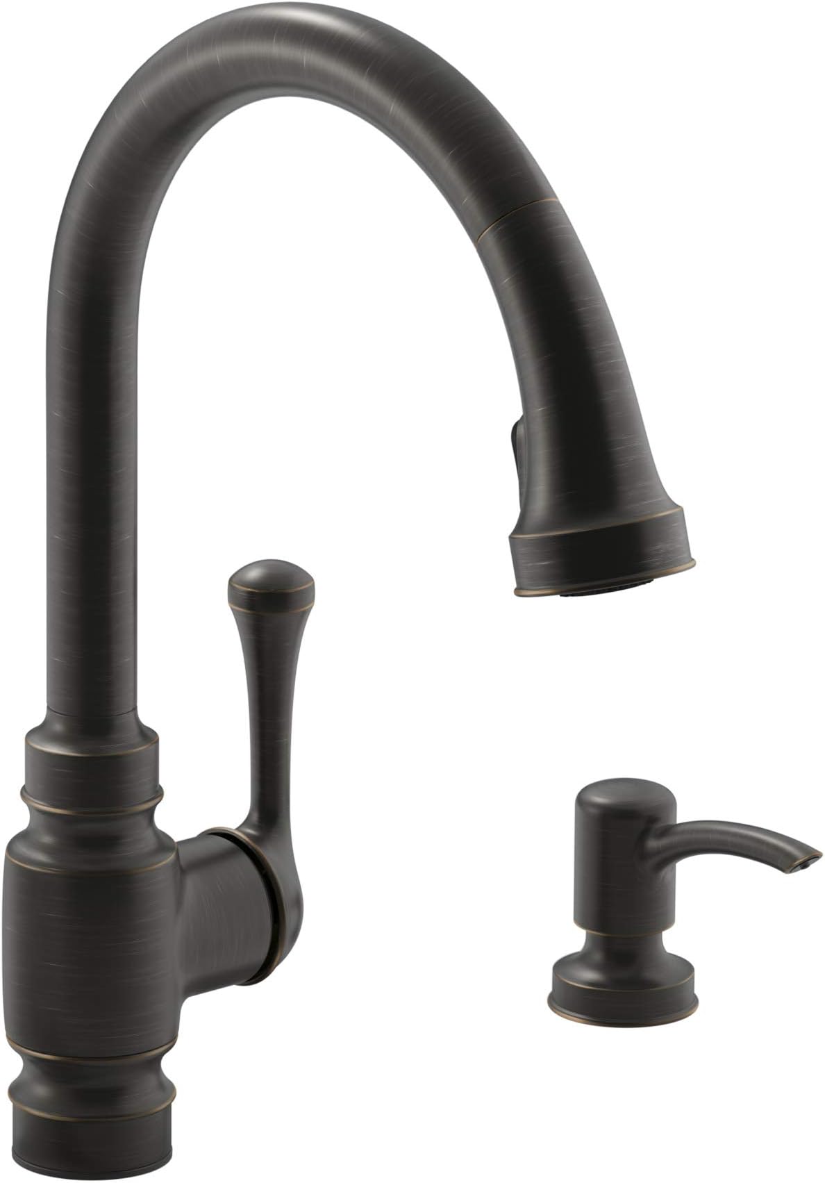 KOHLER CARMICHAEL® PULLDOWN KITCHEN FAUCET - Amazon.com
