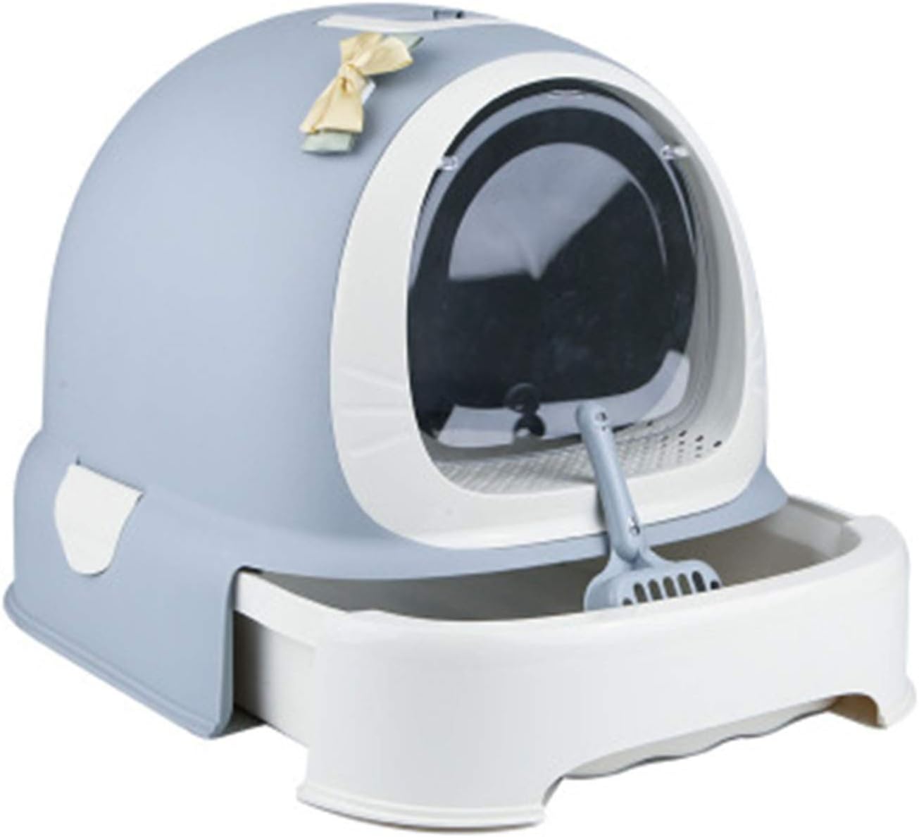 Amazon.com: LOVEPET Closed Cat Toilet Large Cat Litter Box Splashproof ...