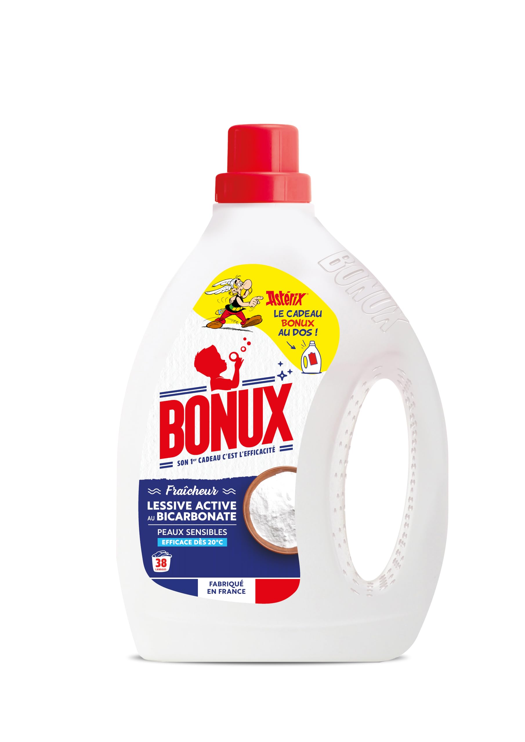 Bonux - Lessive Liquide Fraîcheur Bouteille - Fabrication Française ...
