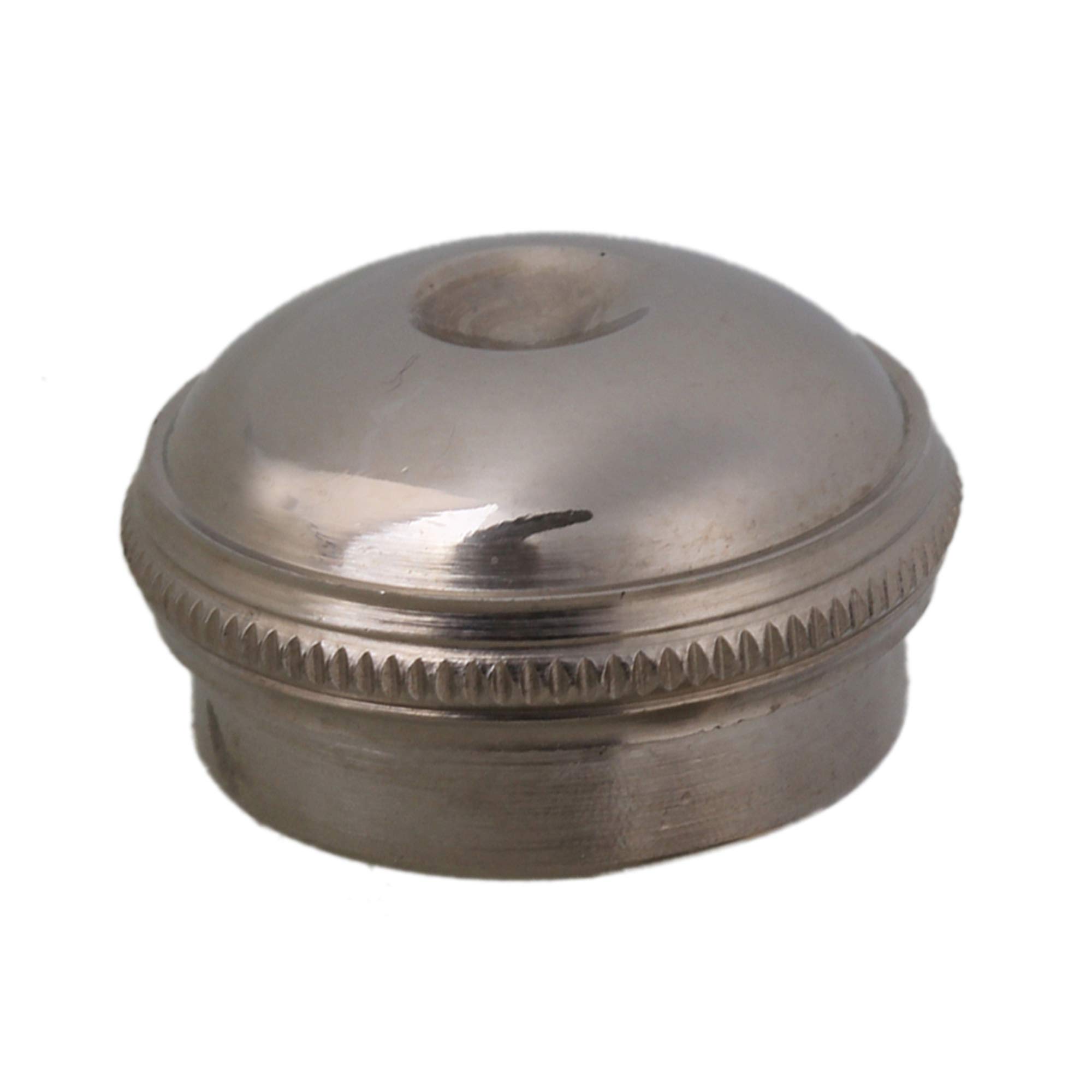Snapklik.com : Nickel Plated Brass Silver Head Crown Headjoint Screw ...