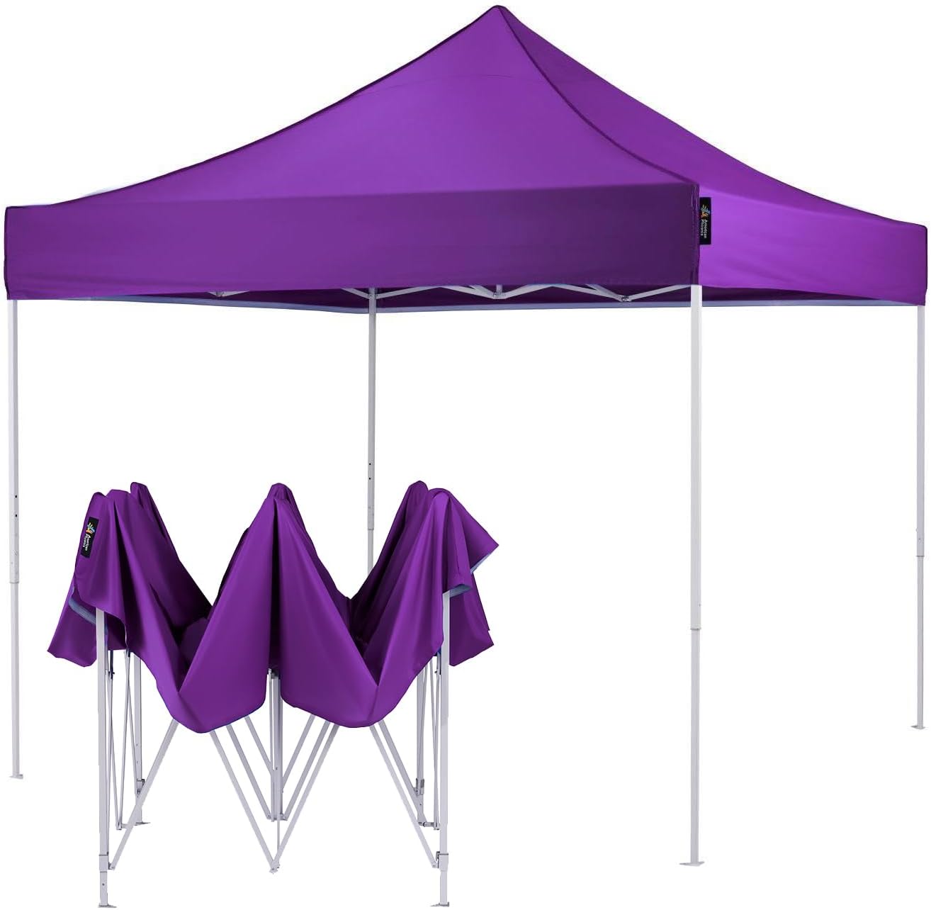 Amazon.com : CROWN SHADES Canopy Tent 10x10 Pop Up Canopy Outdoor Shade ...