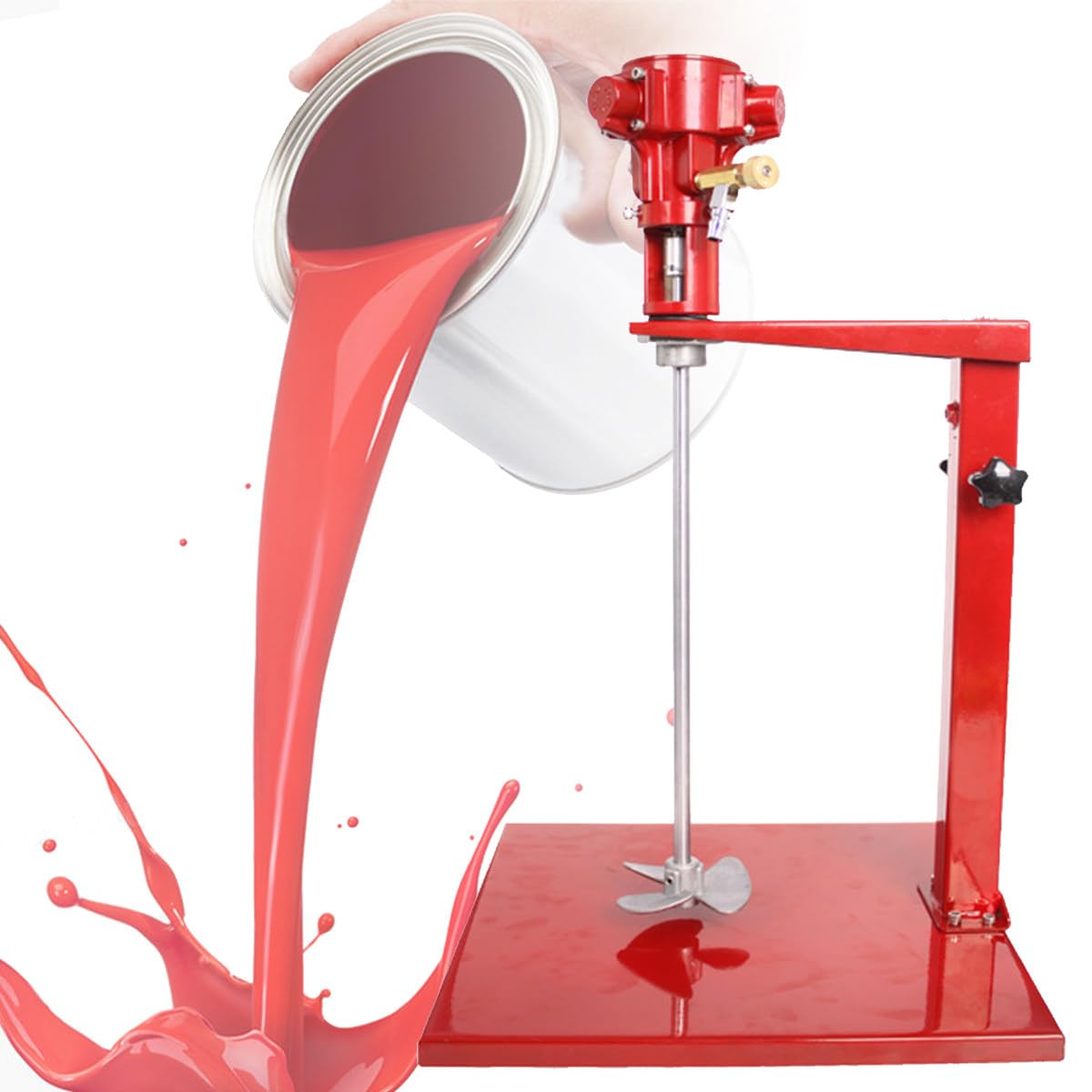TAHALI Pneumatic Paint Mixer, 20L 5 Gallon Pneumatic Paint Mixer, Air ...