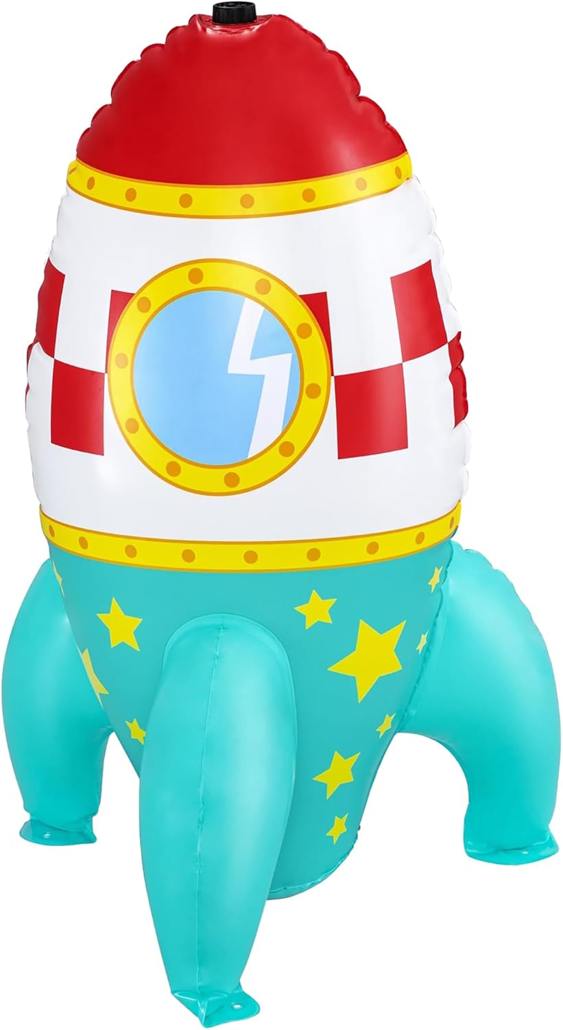 Amazon.com: H2O GO Space Blast Inflatable Sprinkler - 25" x 24" x 40 ...