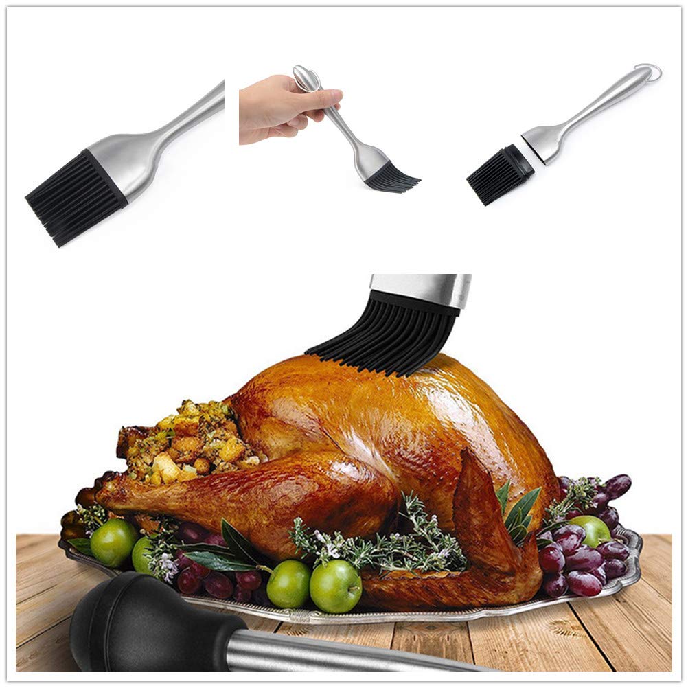 Turkey Injector Turkey Baster Set Of 4, Turkey Meat Injector And ...