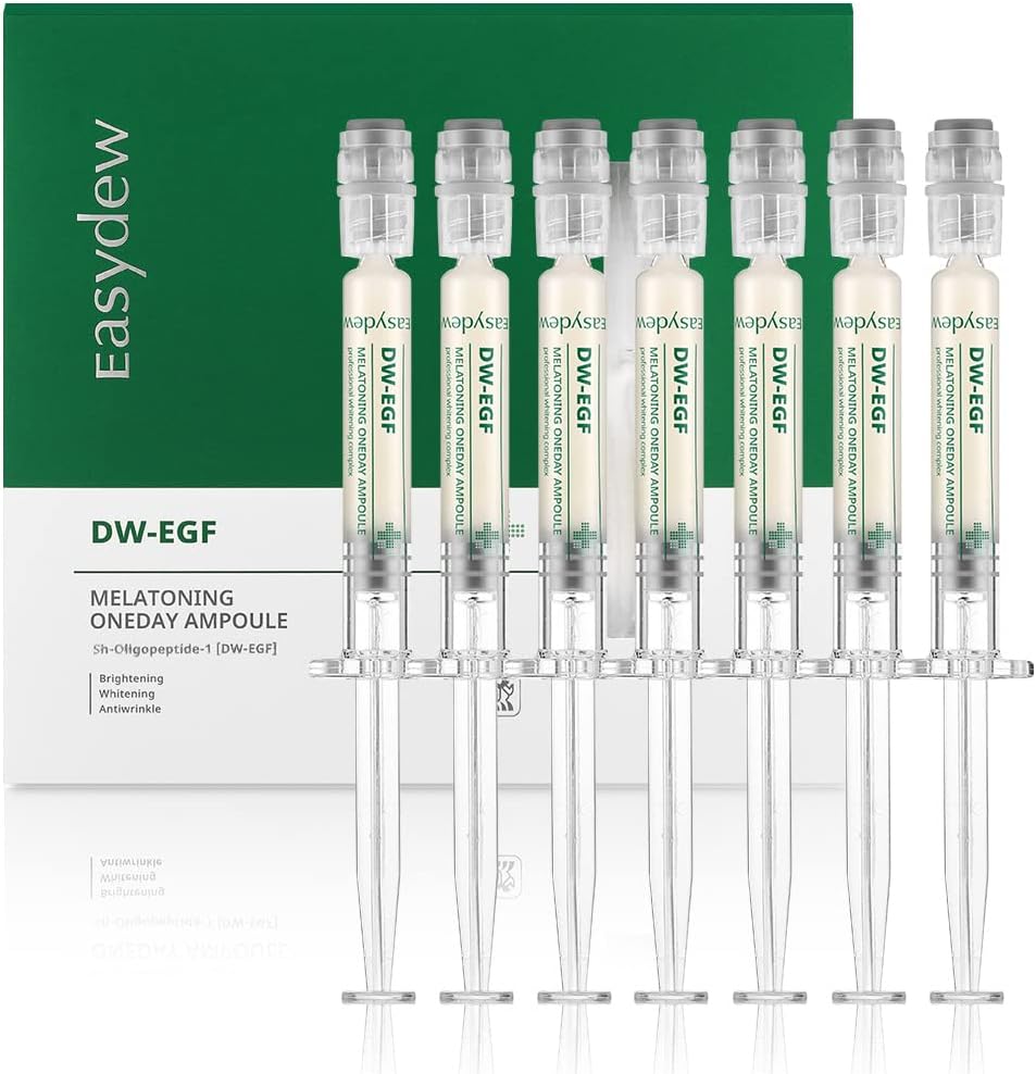 Amazon | 【公式】Easydewイージーデュー DW-EGF メラトニン1Dayデイリークリーニングアンプルセラム 1ml x 7EA 透明肌 韓国スキンケア | EASYDEW ...