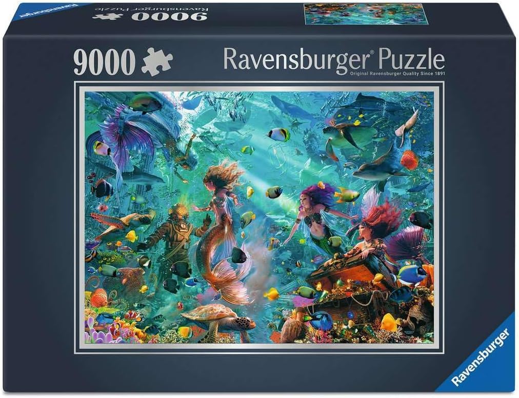 Ravensburger - Puzzle: Atlántida Sumergida, Puzzle 9000 Piezas, Puzzles ...