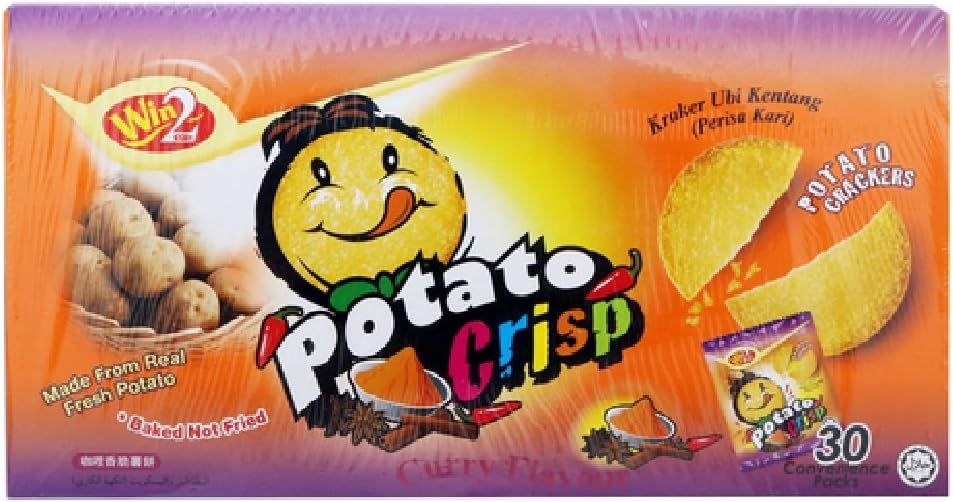 Win2 Potato Crisp (628MART) (Curry, 90 Sachets) : Amazon.ca: Grocery ...