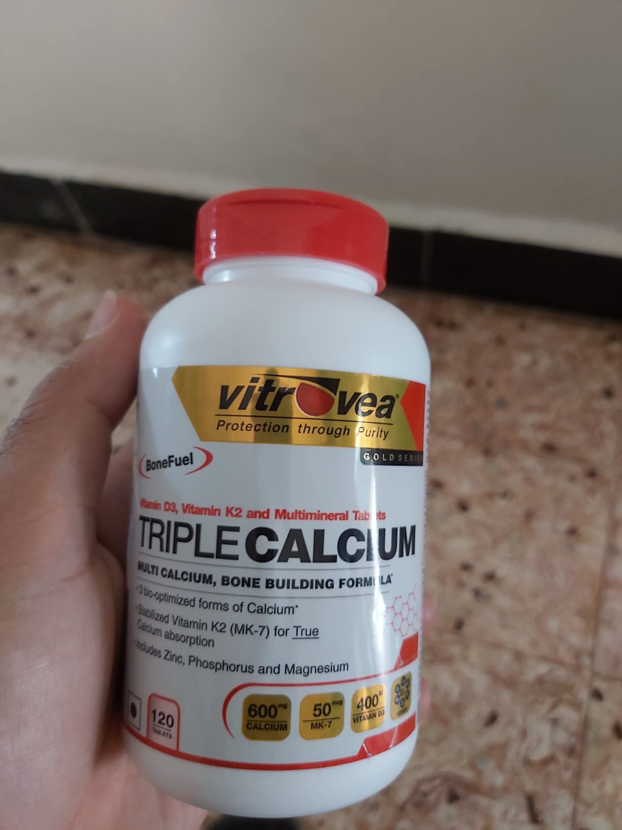 Neulife Triple Calcium with K2-7 & D3 – Multi-Source Calcium Citrate ...