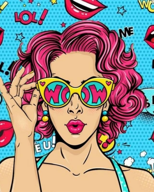 Poster of Mordern Funky Art Posters for Room Wall Decortation, Size ...