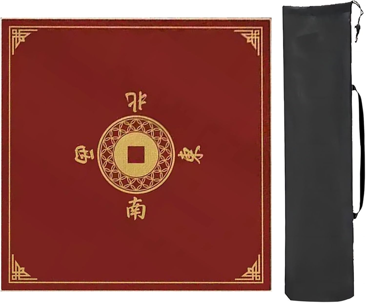 Amazon.com: BSapp Mahjong Mat with Storage Bag, Mahjong Table Mat with ...