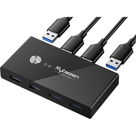 Amazon.com: UGREEN USB Switch Selector 2 Computers Sharing 4 USB ...
