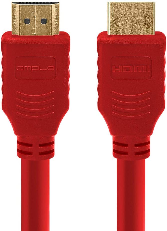 Amazon.com: Cmple - HDMI Cable 3FT High Speed HDTV Ultra-HD (UHD) 3D ...