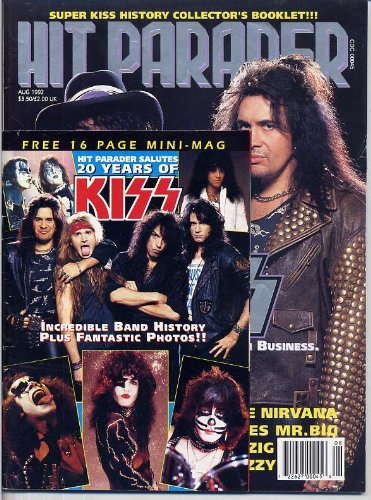 Hit Parader Magazine KISS Danzig NIRVANA Spinal Tap KURT COBAIN Fiona ...