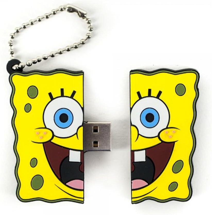 Amazon.com: SpongeBob SquarePants 4Gb Usb Flash Drive, Multi-Color ...