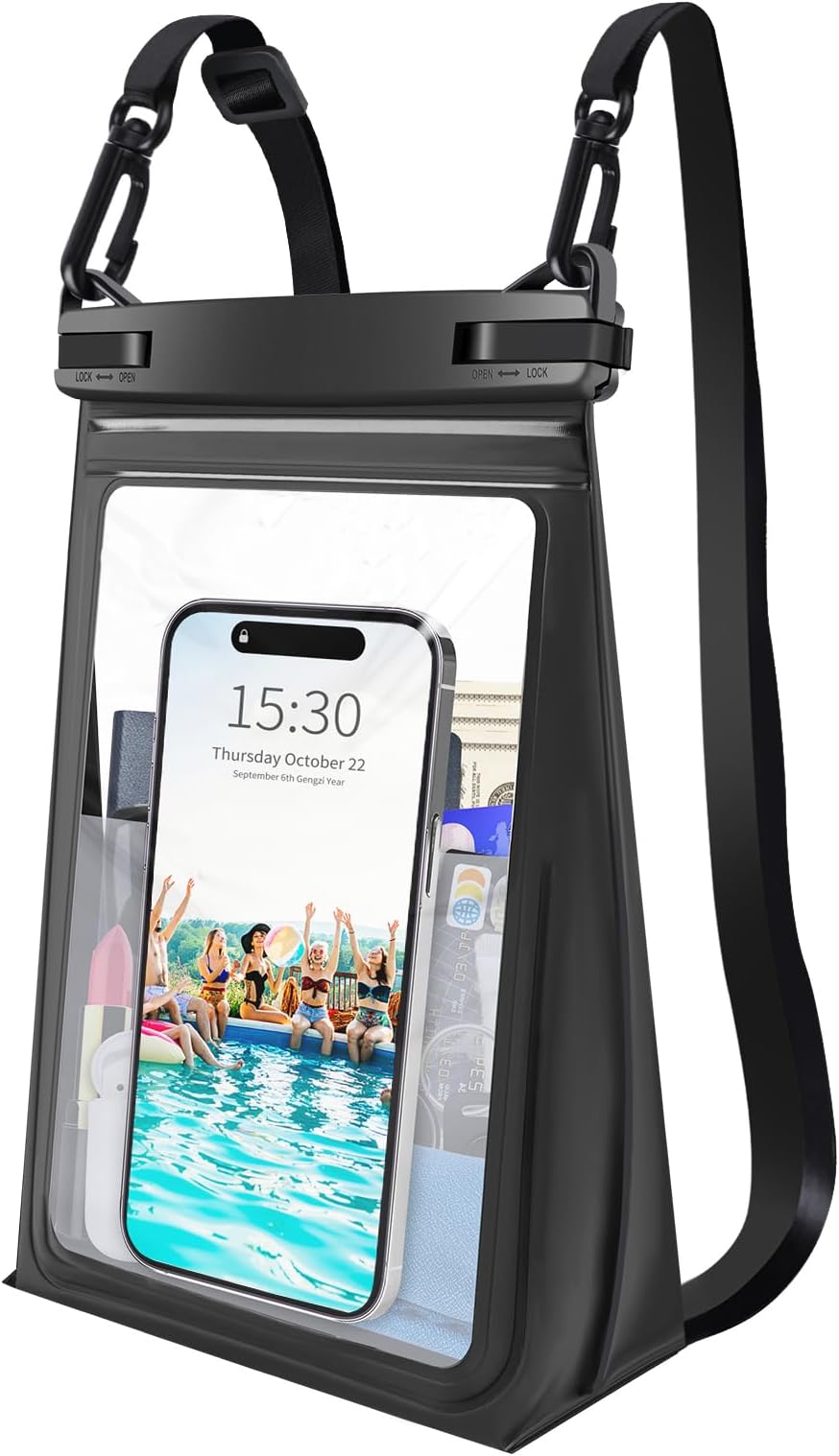 Large Waterproof Phone Pouch Floating, Waterproof Phone Case for iPhone ...