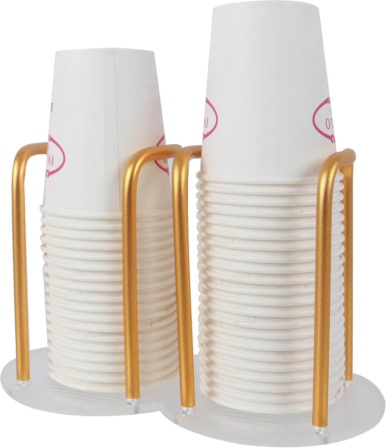 Amazon.com: Premium Acrylic Cup Holder - Bathroom Cup Dispenser for ...