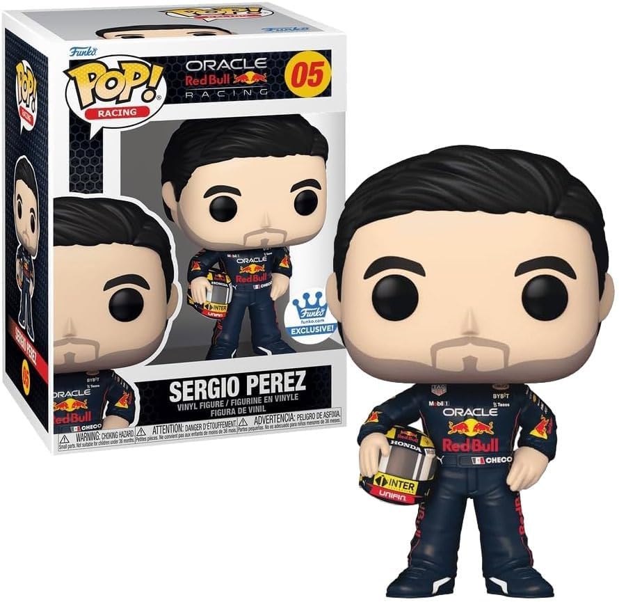 Amazon.com: Funko Pop! Racing: Oracle Red Bull - Sergio Perez with ...