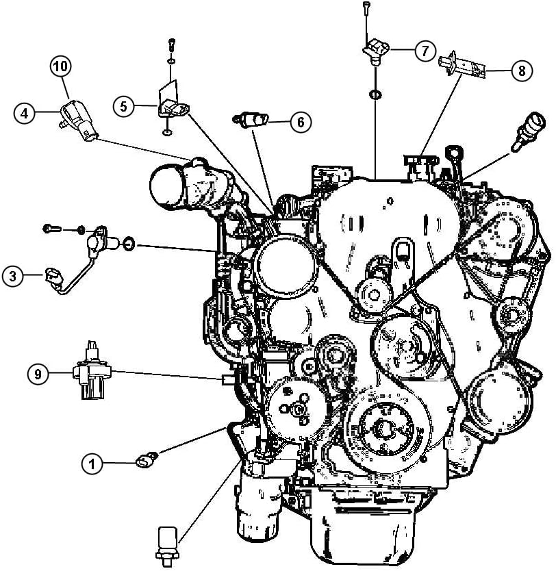 Amazon.com: Mopar 68031593AA SENSOR AIR TEMPERATURE : Automotive