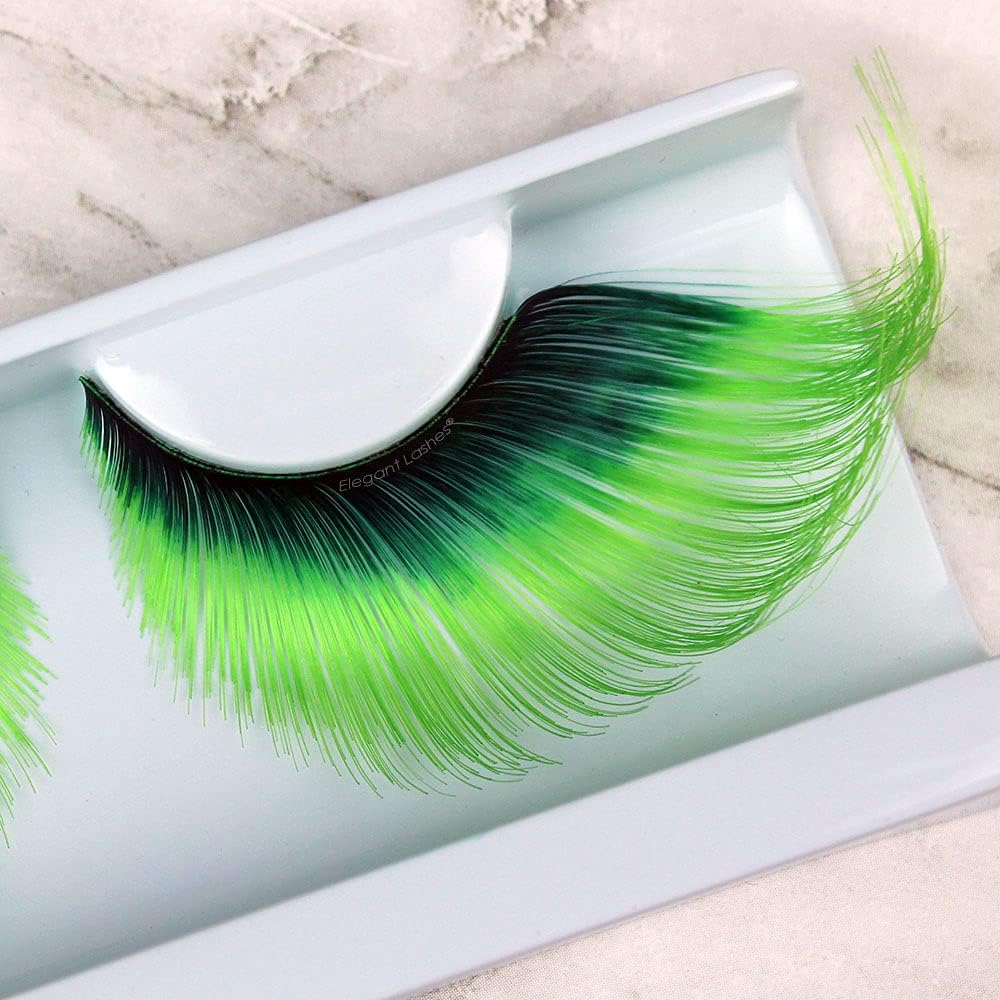 Amazon.com: UFO LASHES 3D False Lashes With Color On End, Faux Mink ...