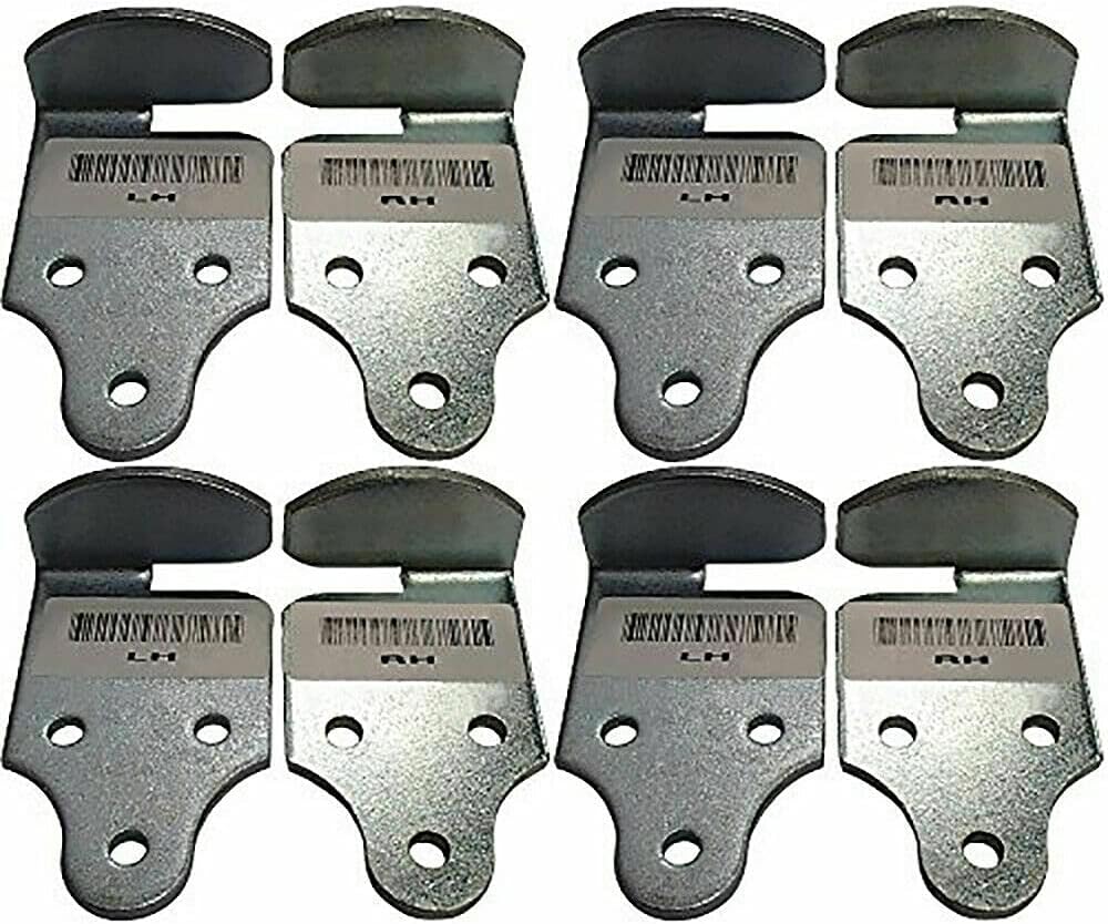 Amazon.com: 4 Sets/Trailer Corner Stake Rack Connector Brackets Set ...