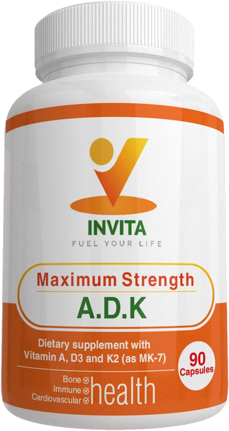 Amazon.com: Natura Health Products Vitamin D-A-K Supplement - Supports ...