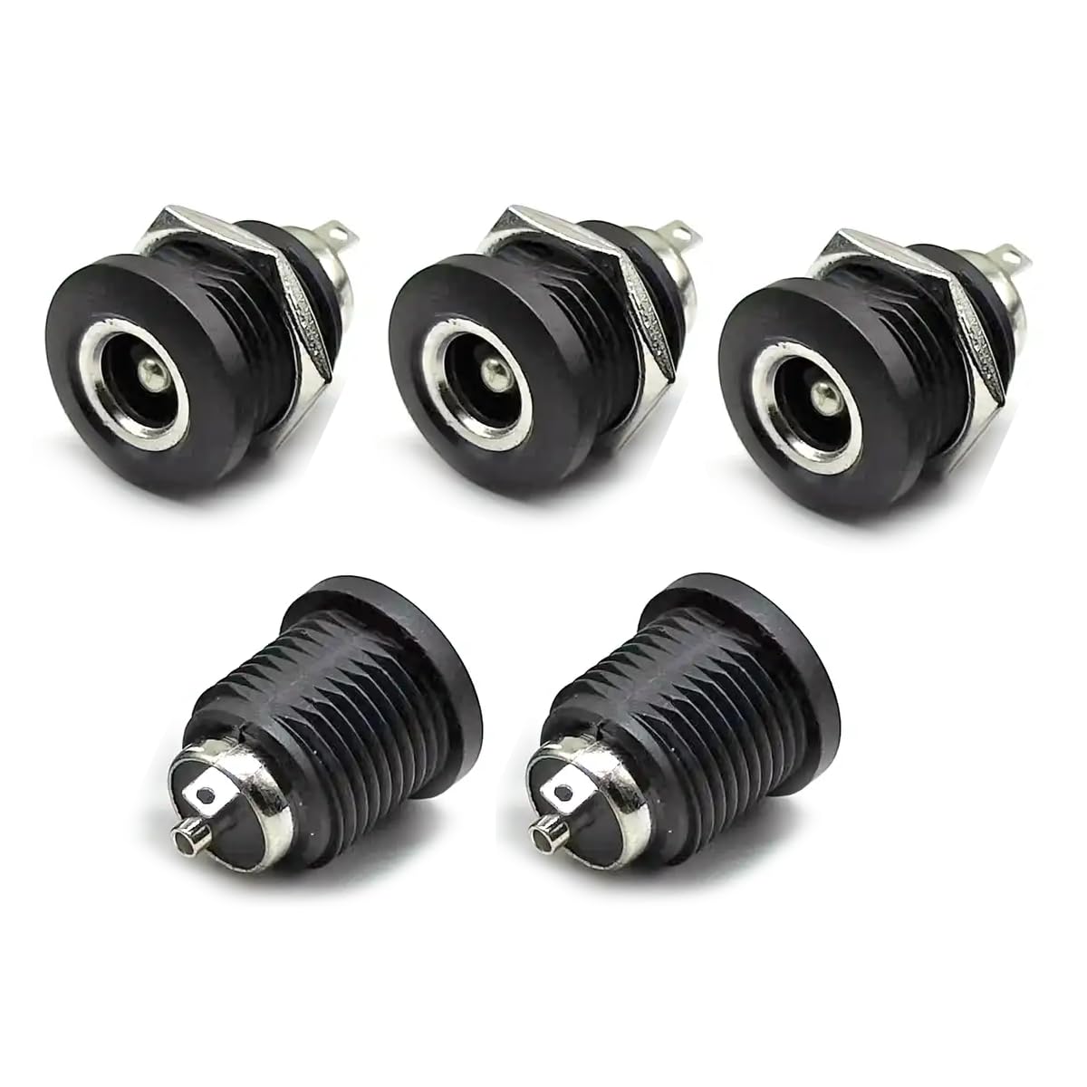 Amazon.in: Buy CentIoT - DC Power Jack Male Socket - Panel Mount ...