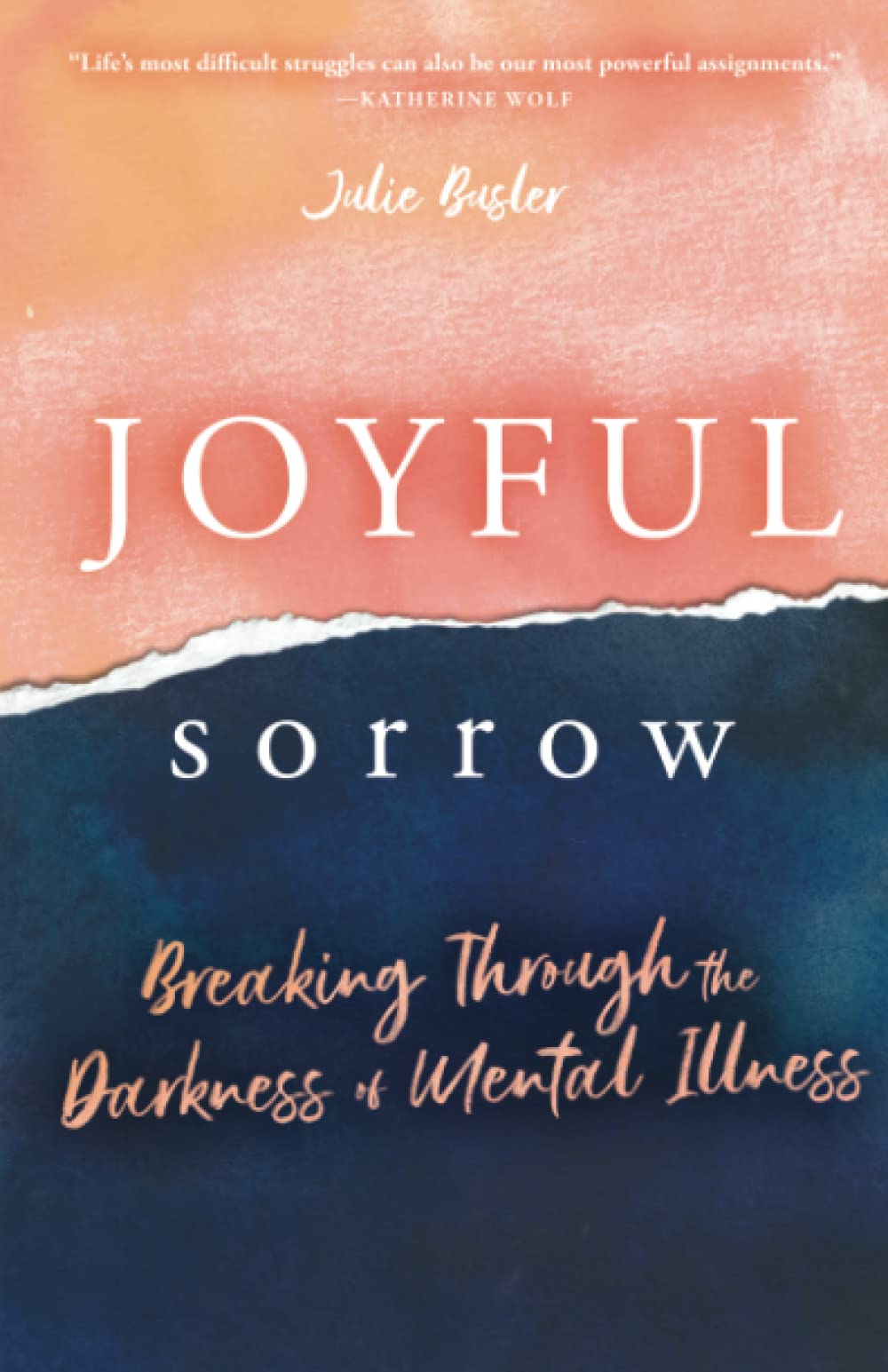 Joyful Sorrow: Breaking Through the Darkness of Mental Illness: Busler ...