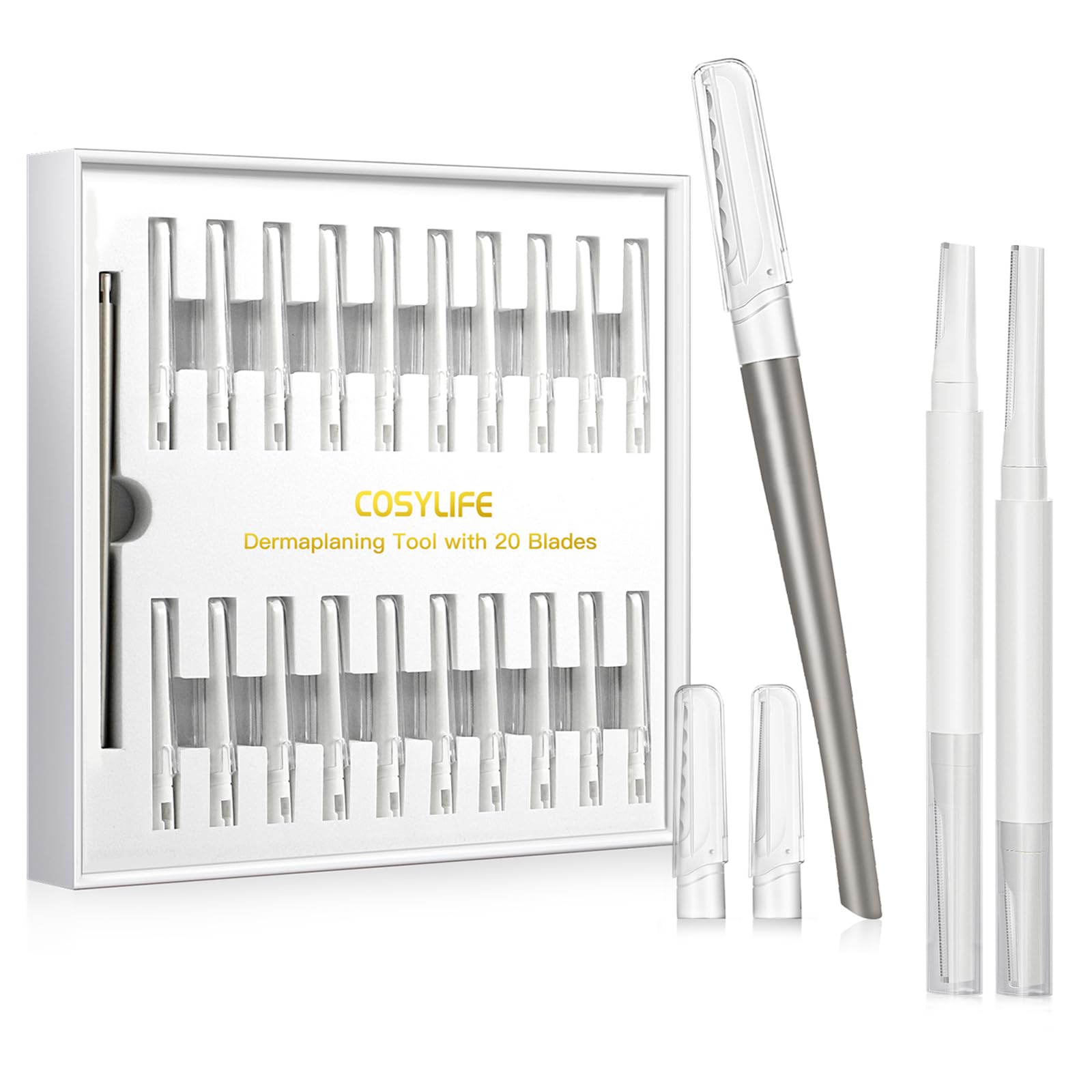 Amazon.com: Dermaplaning Tool for Face Exfoliation and Dual End ...