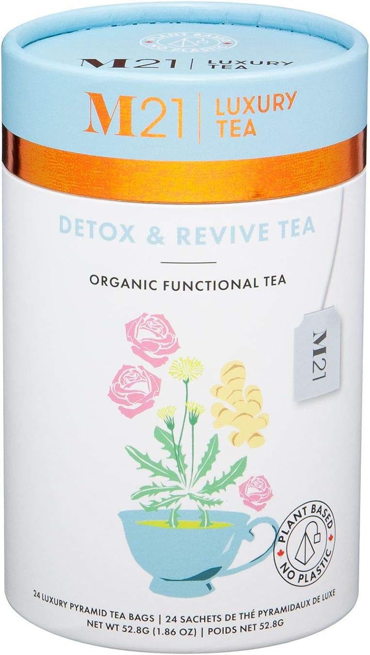 Amazon.com : Metropolitan Tea M21 Luxury Functional Tea Detox and ...