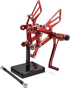 Amazon.com: FXCNC CNC Billet Motorcycle Rearset Foot Pegs Rear Set ...