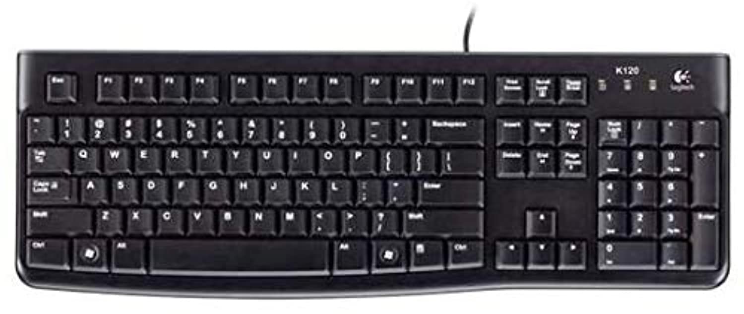 Logitech K120 Keyboard With Arabic - Black: Buy Online at Best Price in ...