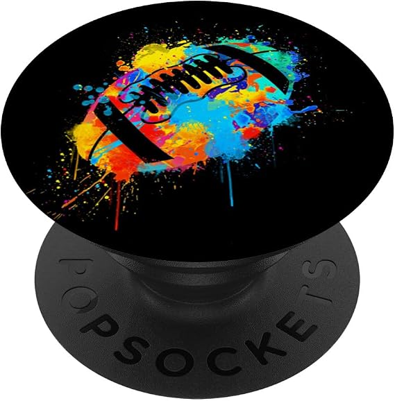 PopSockets 40YARDS American Football Handyhalterung Farbklecks bunt ...