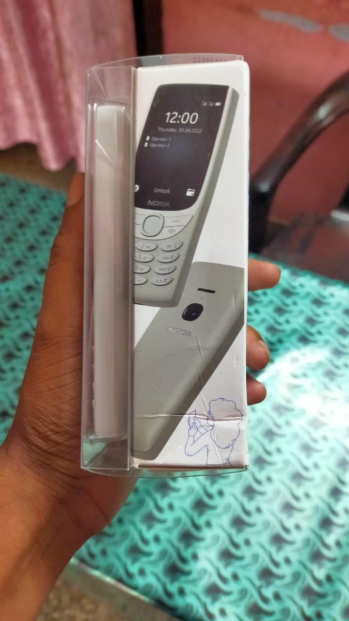 Nokia 8210 4G Volte keypad Phone with Dual SIM, Big Display, inbuilt ...