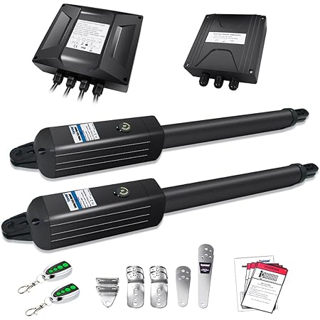Amazon.com: TOPENS AT1202 Automatic Gate Opener Kit Heavy Duty Dual ...