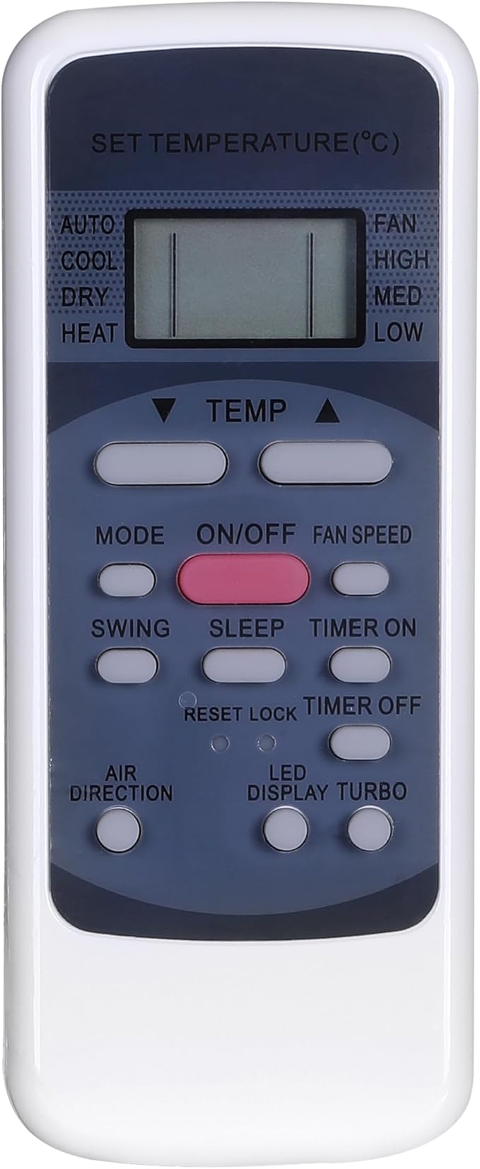 Amazon.com: Universal Air Conditioner Remote Control Compatible with ...