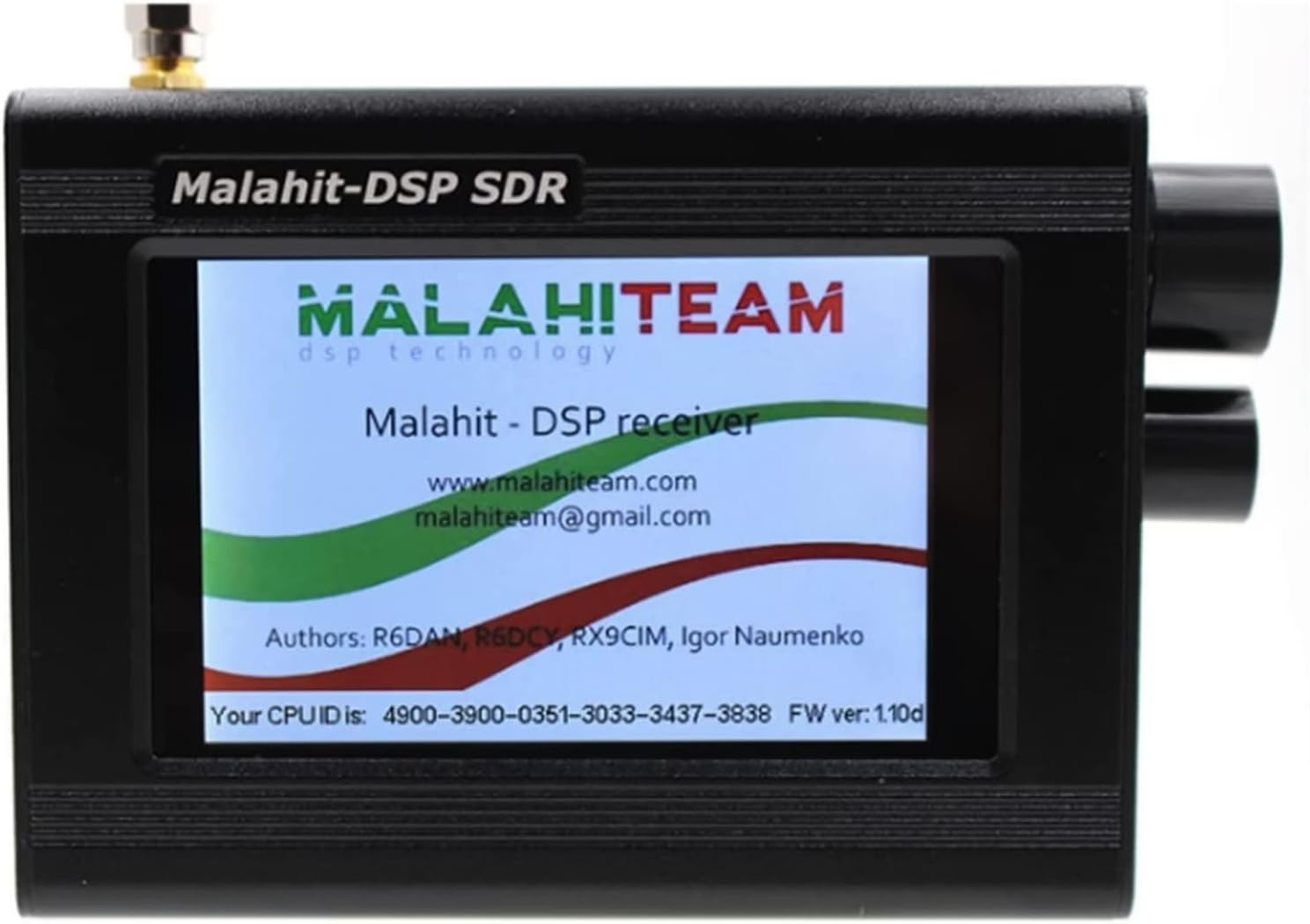 Amazon.com: 1.10d Malachite DSP SDR Receiver Shortwave Radio Receiver ...