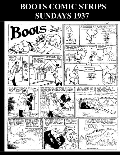 Boots Comic Strips Sundays 1937 (B&W): Golden Age Boots Comic Strips ...