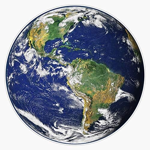 Amazon.com - Earth Sticker Decal Vinyl Bumper Stickers Waterproof 5"