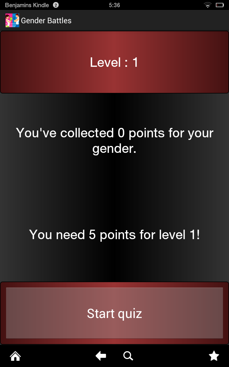 Gender Battle - App on Amazon Appstore