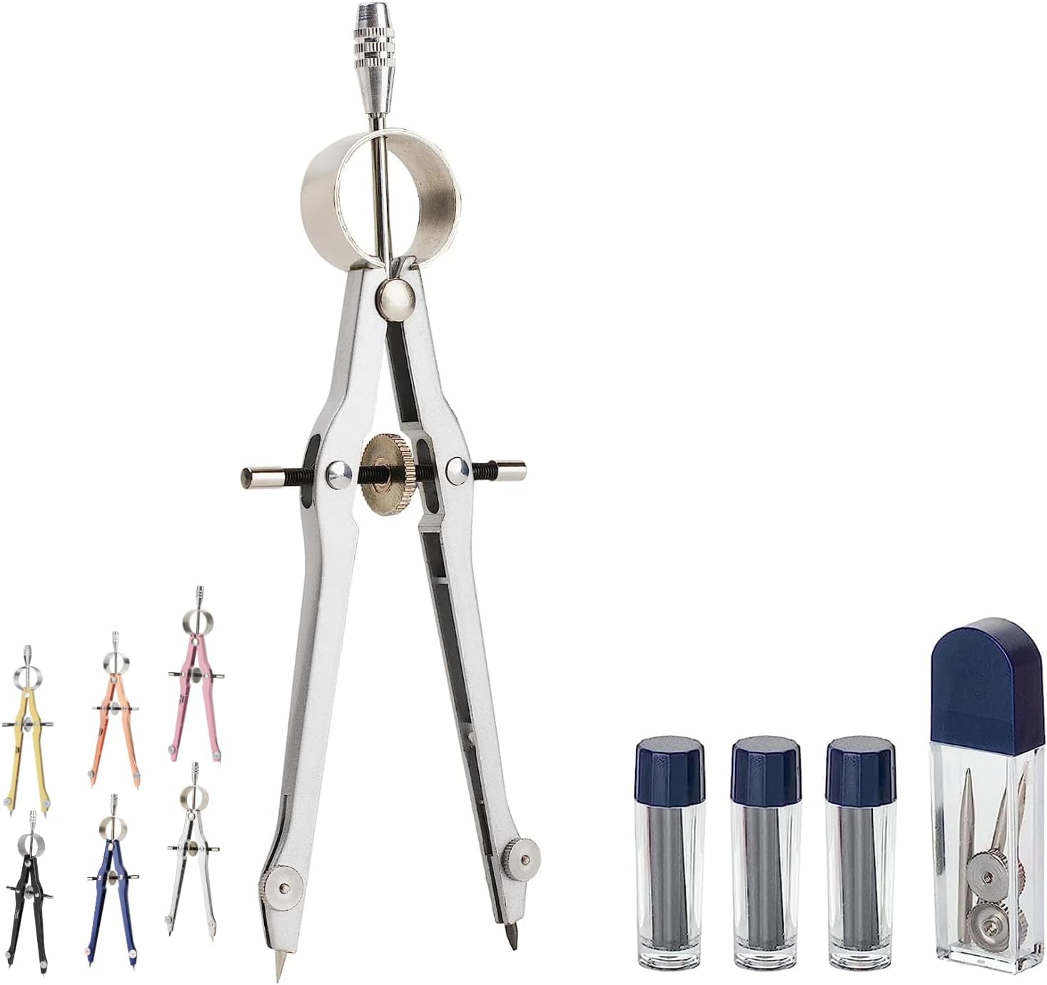 Amazon.com : Mr. Pen- Professional Compass for Geometry, Extra Lead ...